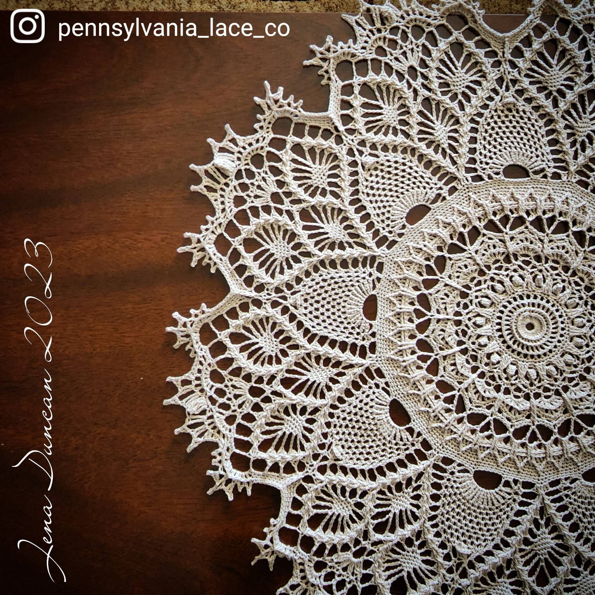 Veronique - Textured Doily, Wedding Centerpiece, Boho Decor, Cotton ...