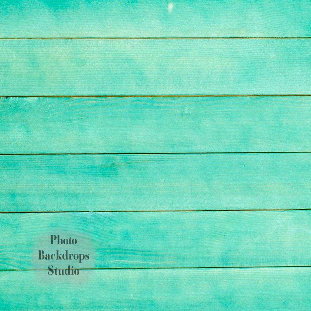 Teal Backdrop - Vinyl Backdrop - Wood Backdrop - Product Photography ...