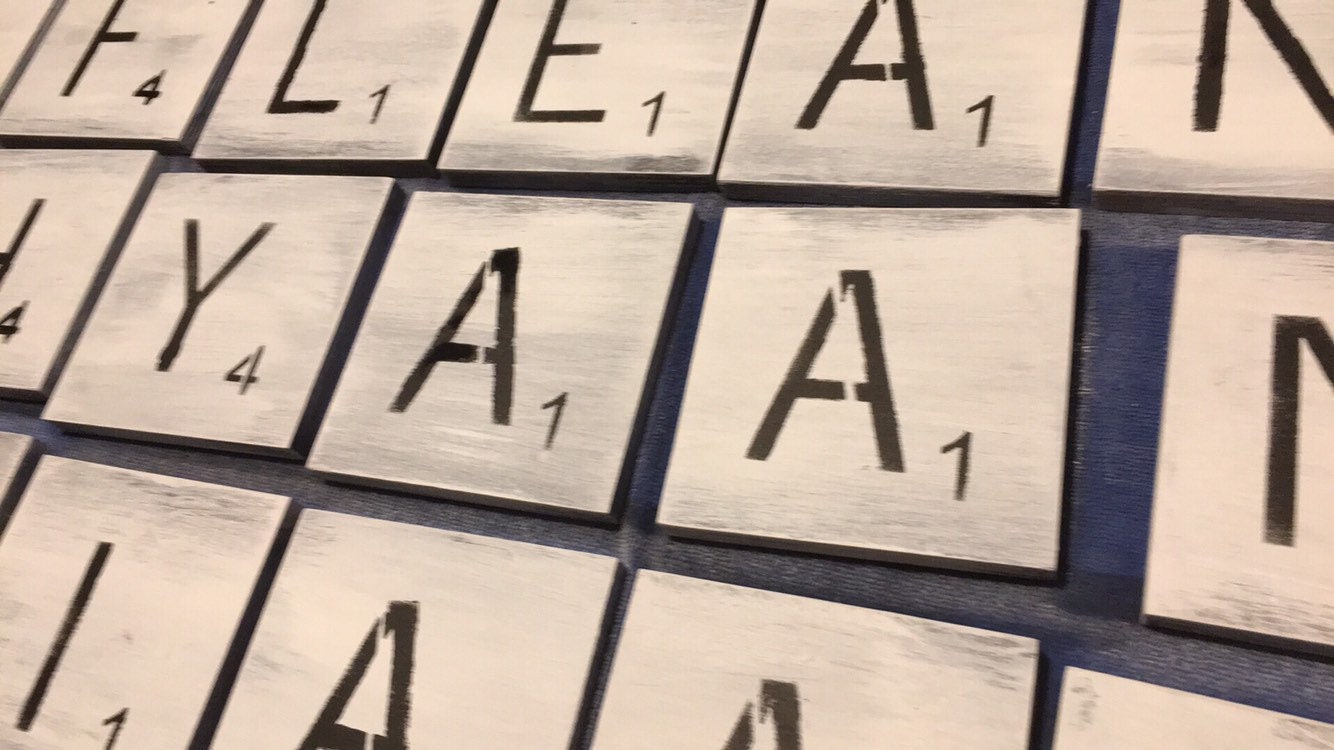 Large Scrabble Tiles - Etsy