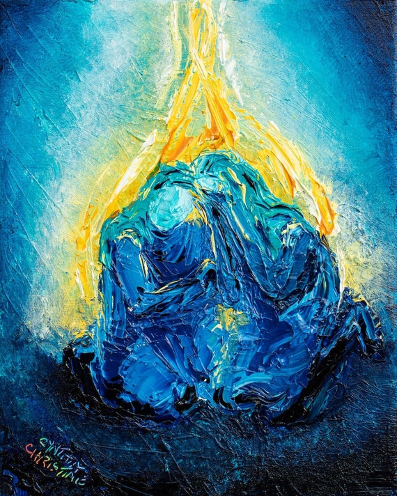 Uplift a Friend Spiritual Art Together We Rise Inspirational Gifts Hope Artwork Hurting Heart Best Friends Unique Gift There for You Etsy