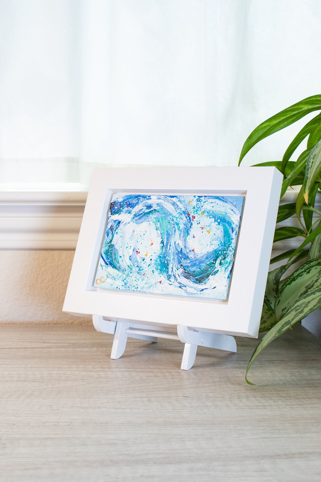 Concept Art Cards, A Little Kindness, Abstract Waves Oil Painting ...