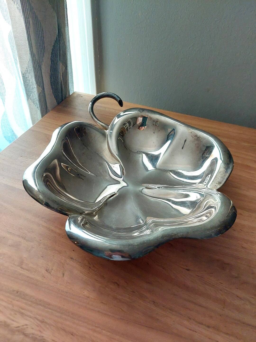 Vintage WMF Silver Plate Clover Leaf Dish Tray - Etsy