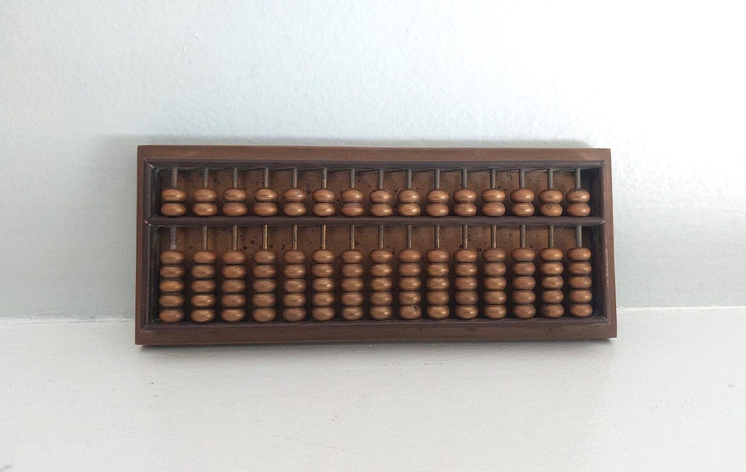 Vintage Brass Small Abacus , Made in Taiwan Republic of China - Etsy