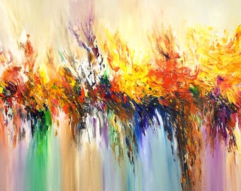 Abstract painting original modern art by abstractpaintingshop