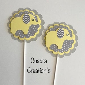 Elephant Baby Shower/ Elephant Theme/ Elephant/ Yellow Elephant ...