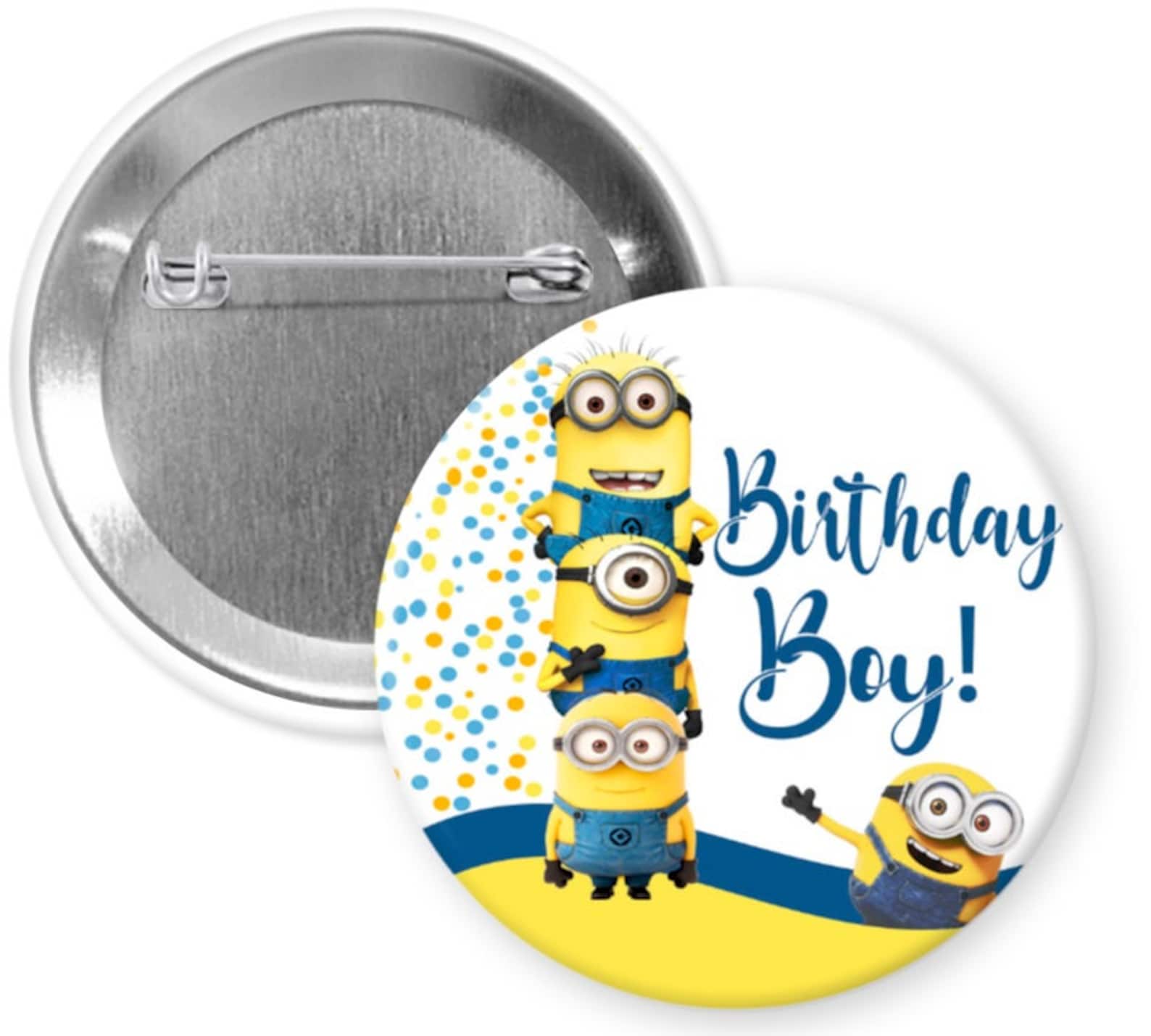 Minions/pins Buttons/minions Birthday Party/minions Theme/minions ...