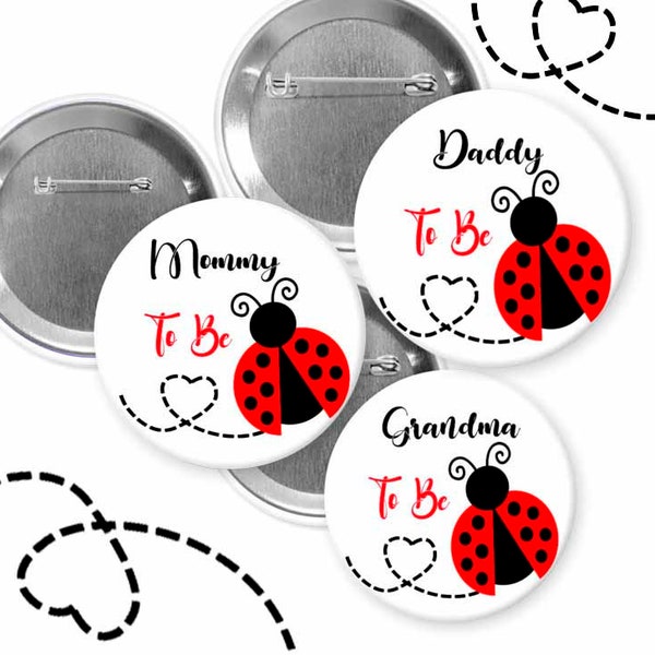 Baby Shower Buttons - Etsy