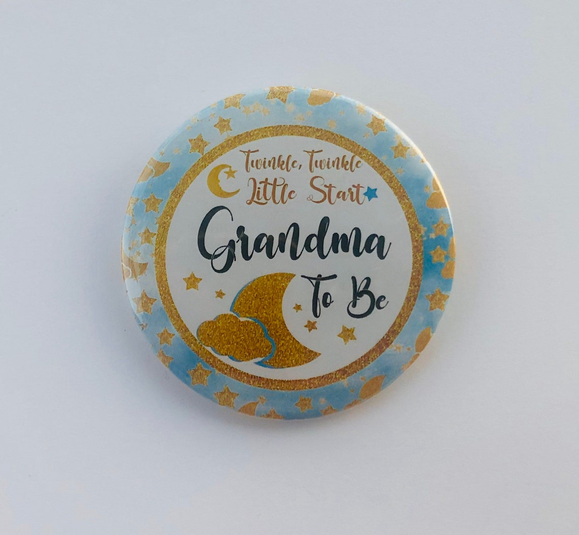 Twinkle Twinkle Little Start / Baby Shower/ Pins Buttons/ - Etsy