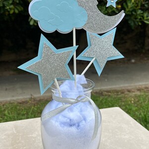 Twinkle Twinkle Little Start/ Snowflakes/centerpieces Stick/ Moon ...