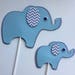 Elephant Centerpieces Stick/elephant Baby Shower/peanut Elephant ...