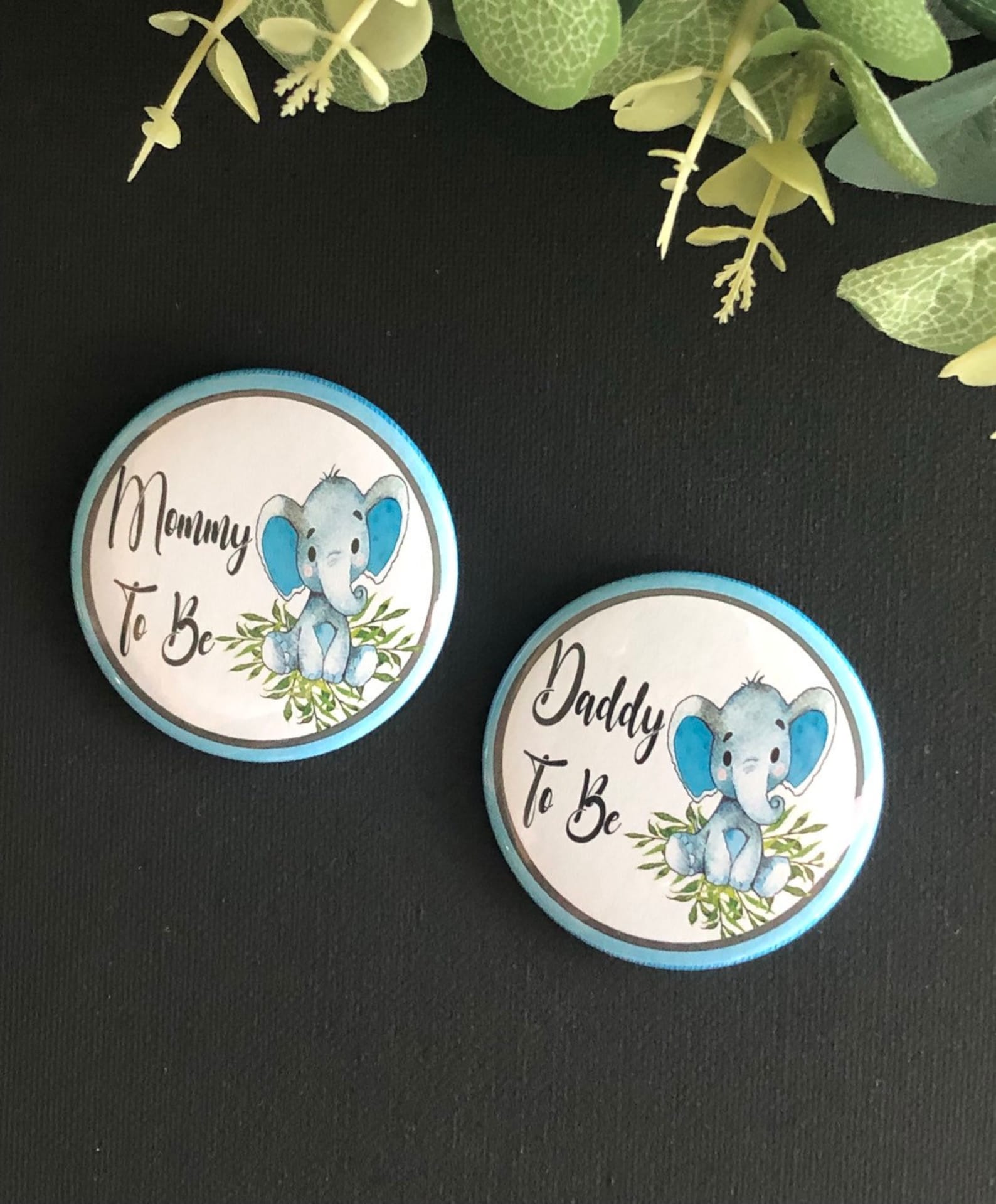 Elephant Button/ Mommy to Be Button/ Elephant Button/ Baby Shower/ Pin ...