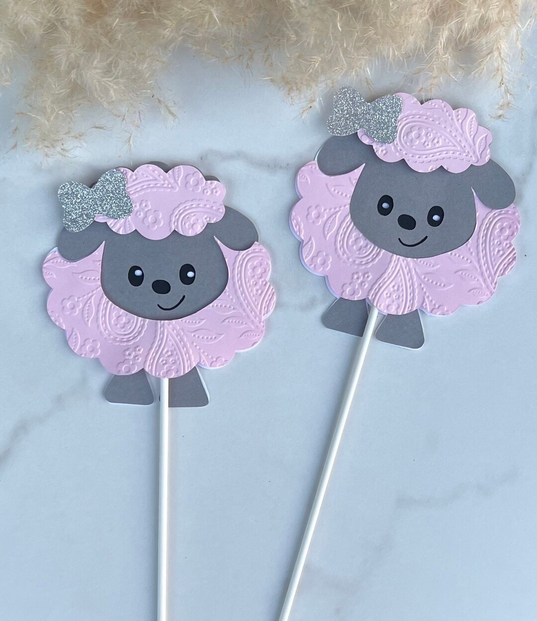 Lamb/ Lamb Centerpieces Stick/ Lamb Shapes/ Sheep Baby Shower/ Lamb ...