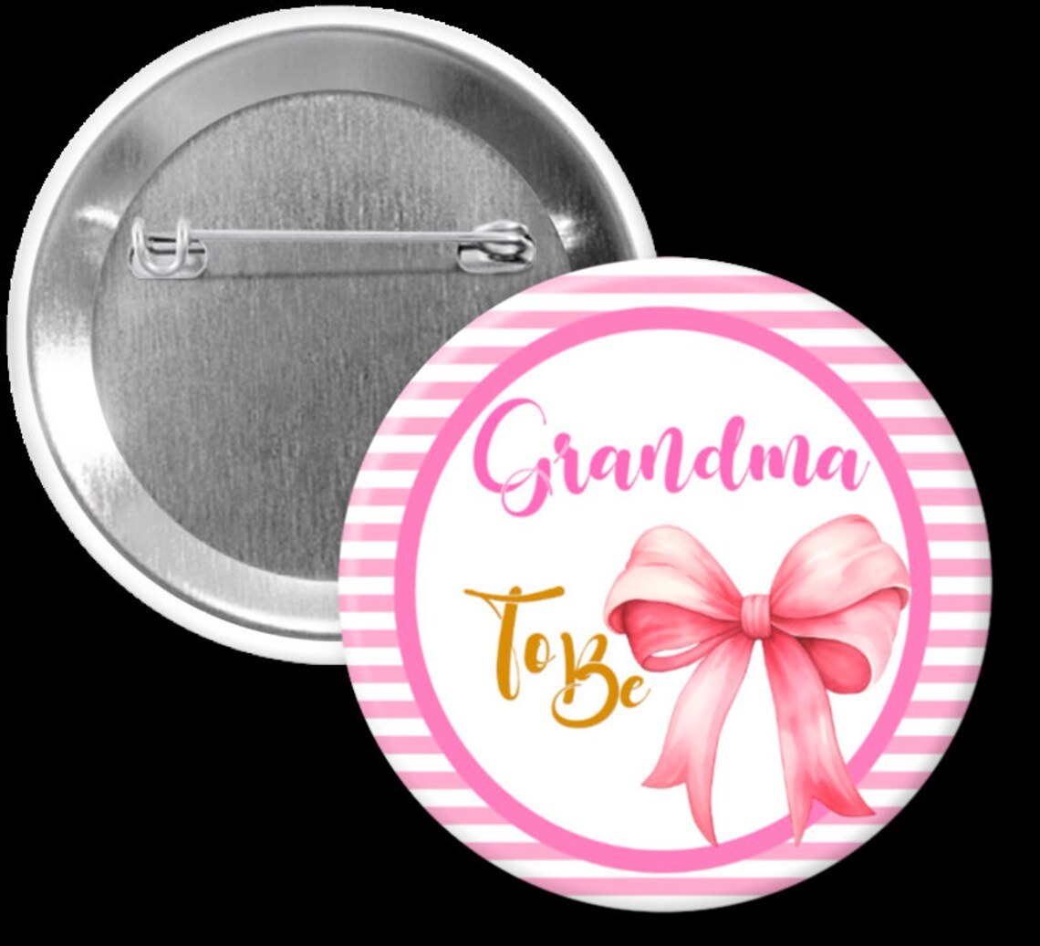 Coquette Bow/coquette Pins Buttons/coquette/pins Buttons Baby Shower ...