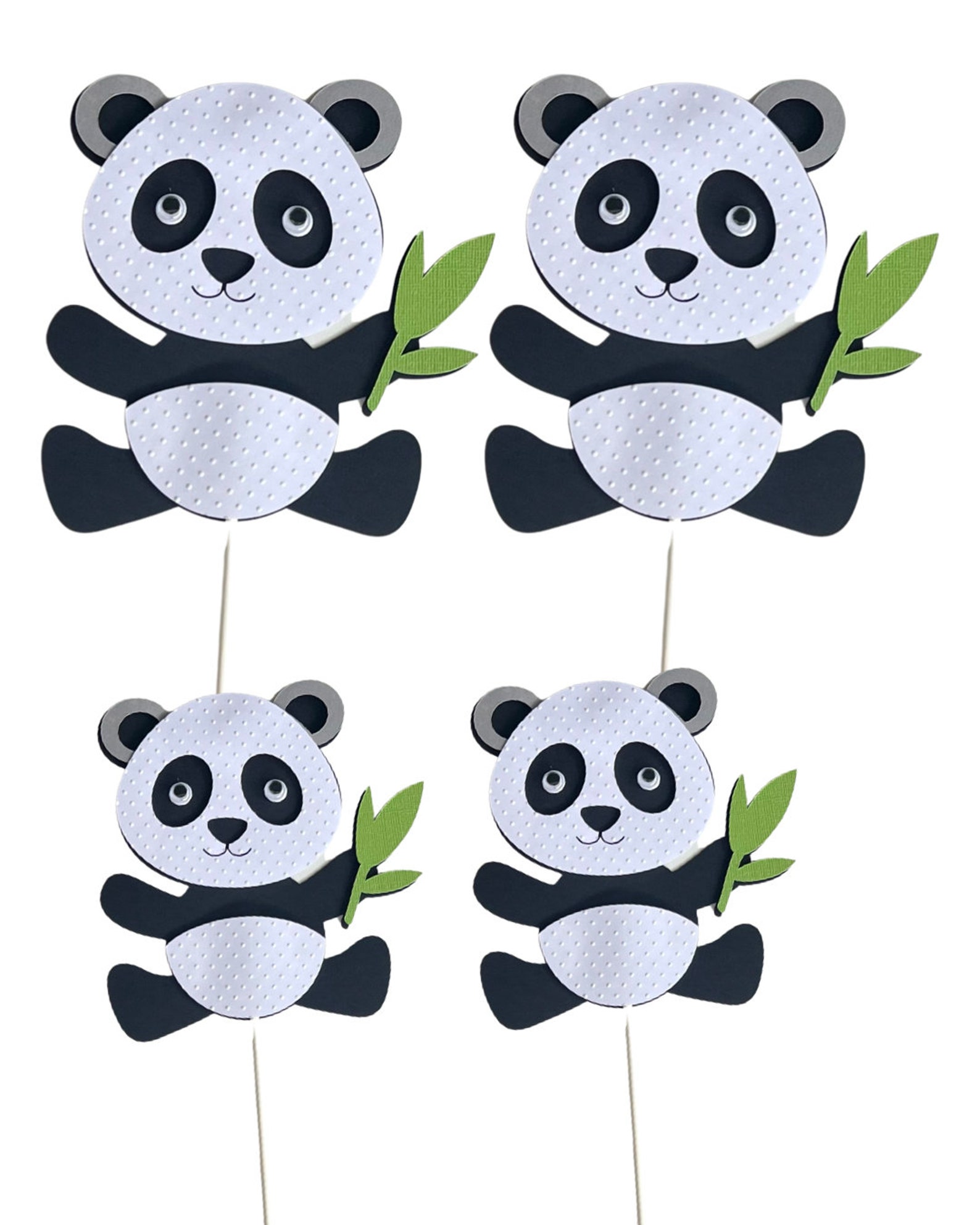 Panda/panda Baby Shower/panda/ Panda Centerpieces Stick/ Panda - Etsy