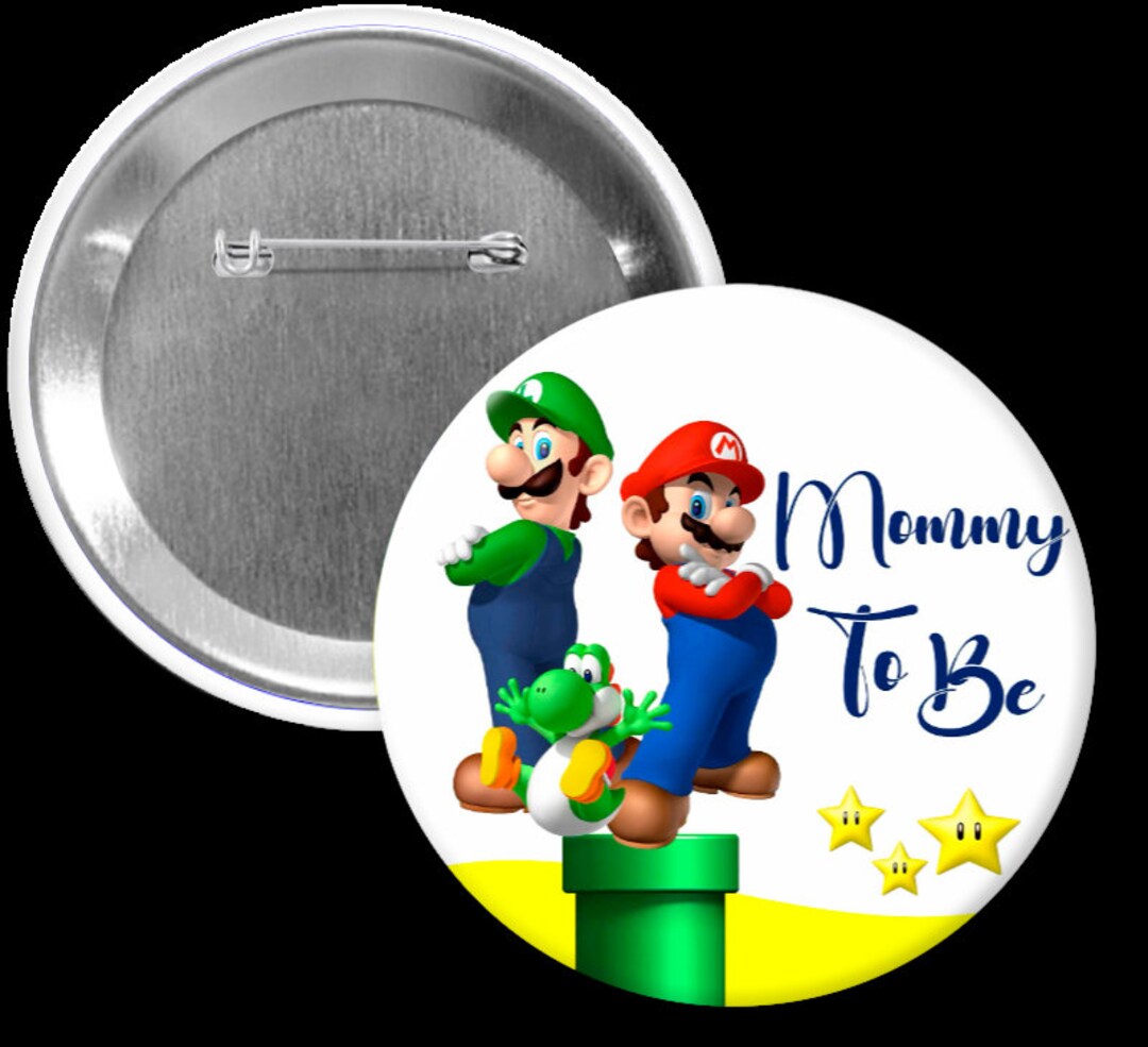 Mario/mommy to Be/mario Theme/ Mario Brother/ Nintendo Suoer Mario ...