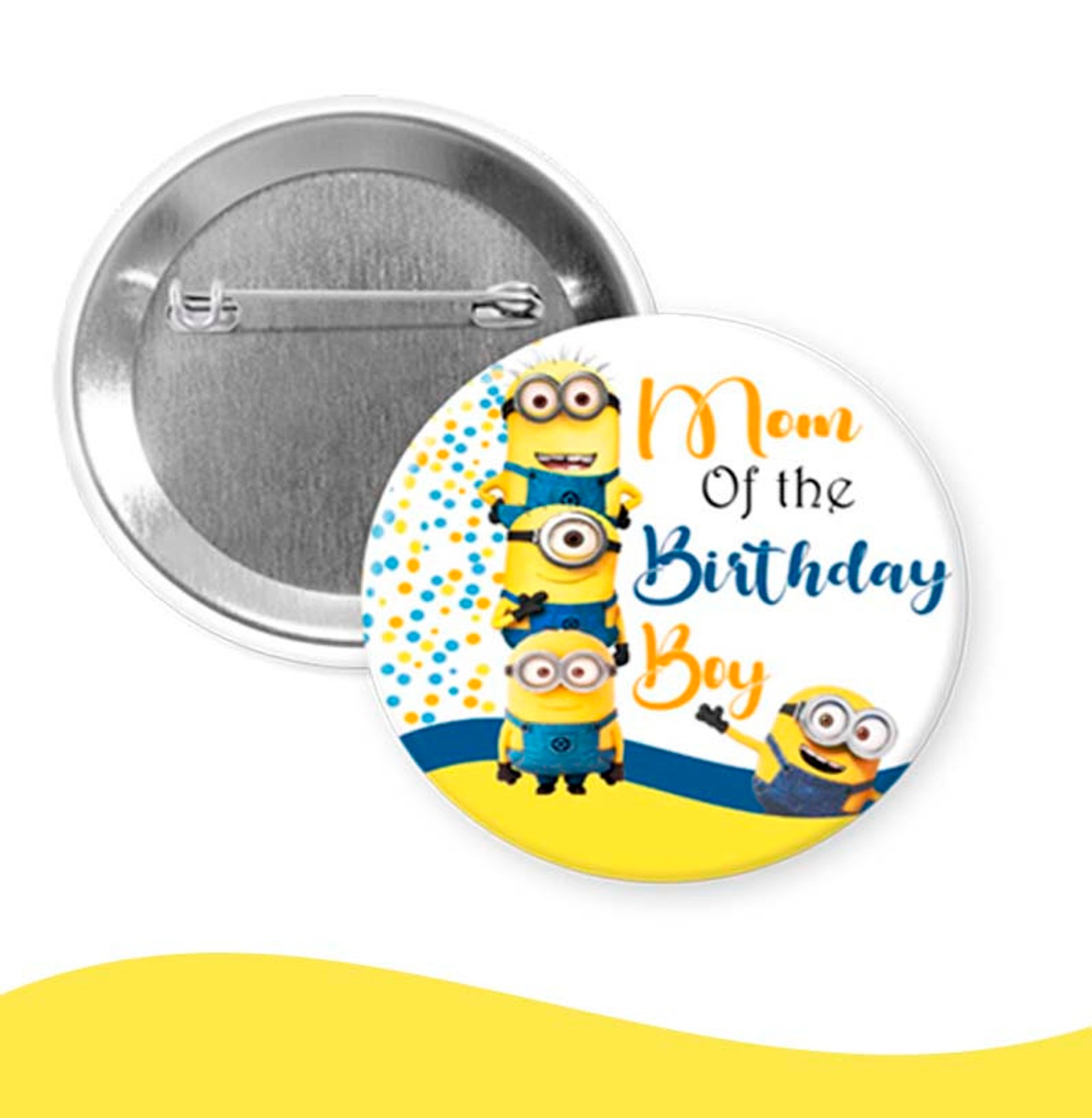 Minions/pins Buttons/minions Birthday Party/minions Theme/minions ...