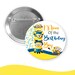 Minions/pins Buttons/minions Birthday Party/minions Theme/minions ...
