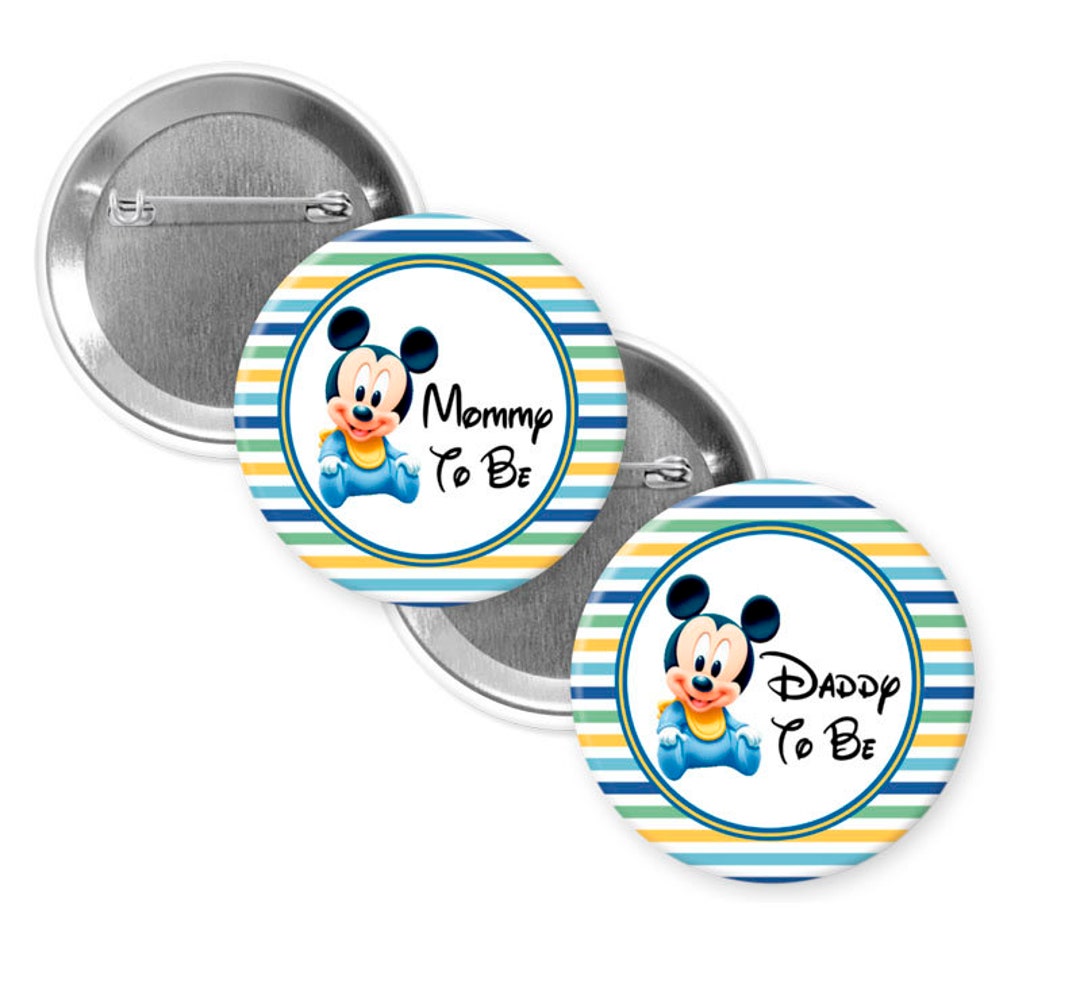Baby Mickey /mickey and His Friend/mickey Theme/mickey Pins Buttons ...