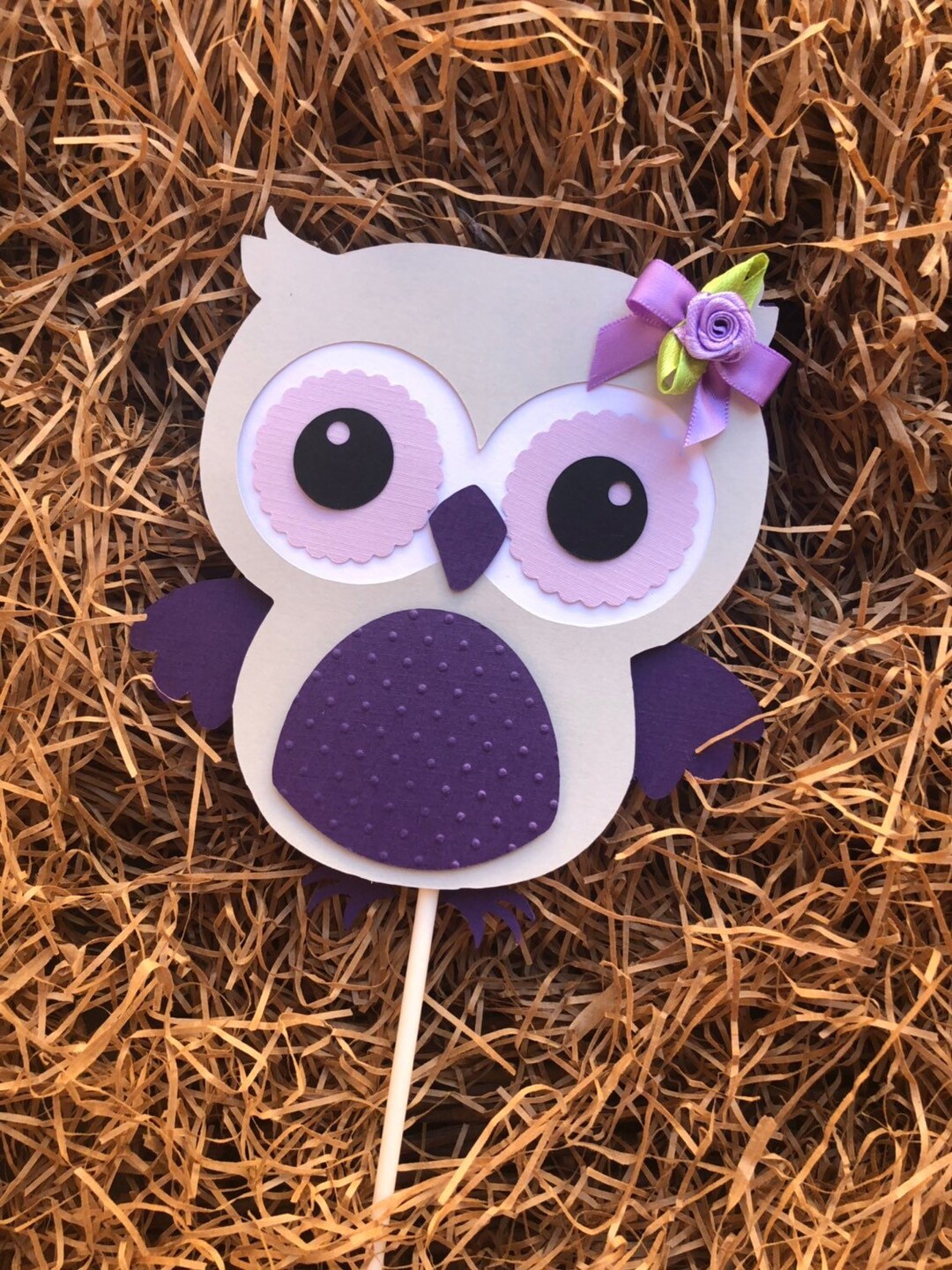 Owl Centerpieces Stick/ Owl Baby Shower/ Owl Decoration/ Owl Theme/ Owl ...