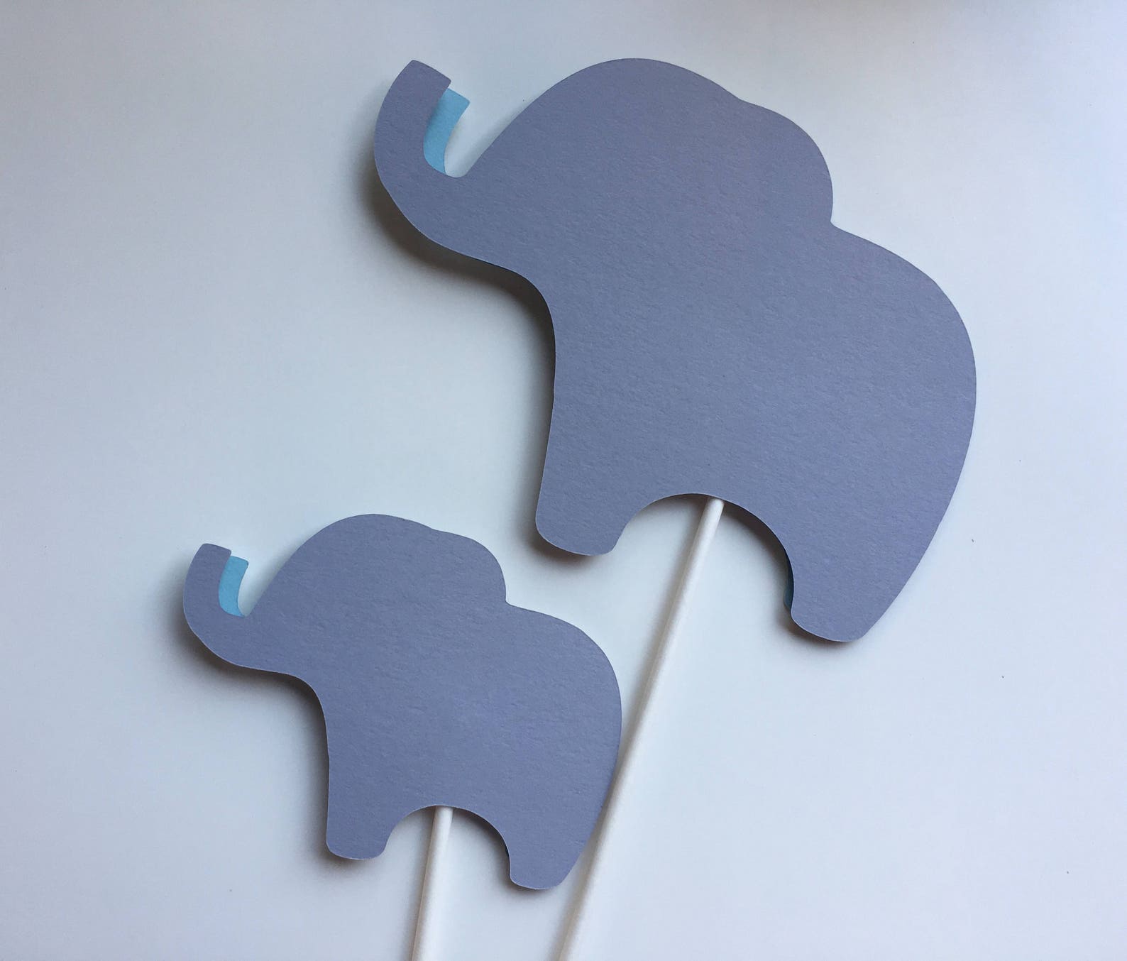 Elephant Centerpieces Stick/elephant Baby Shower/peanut | Etsy