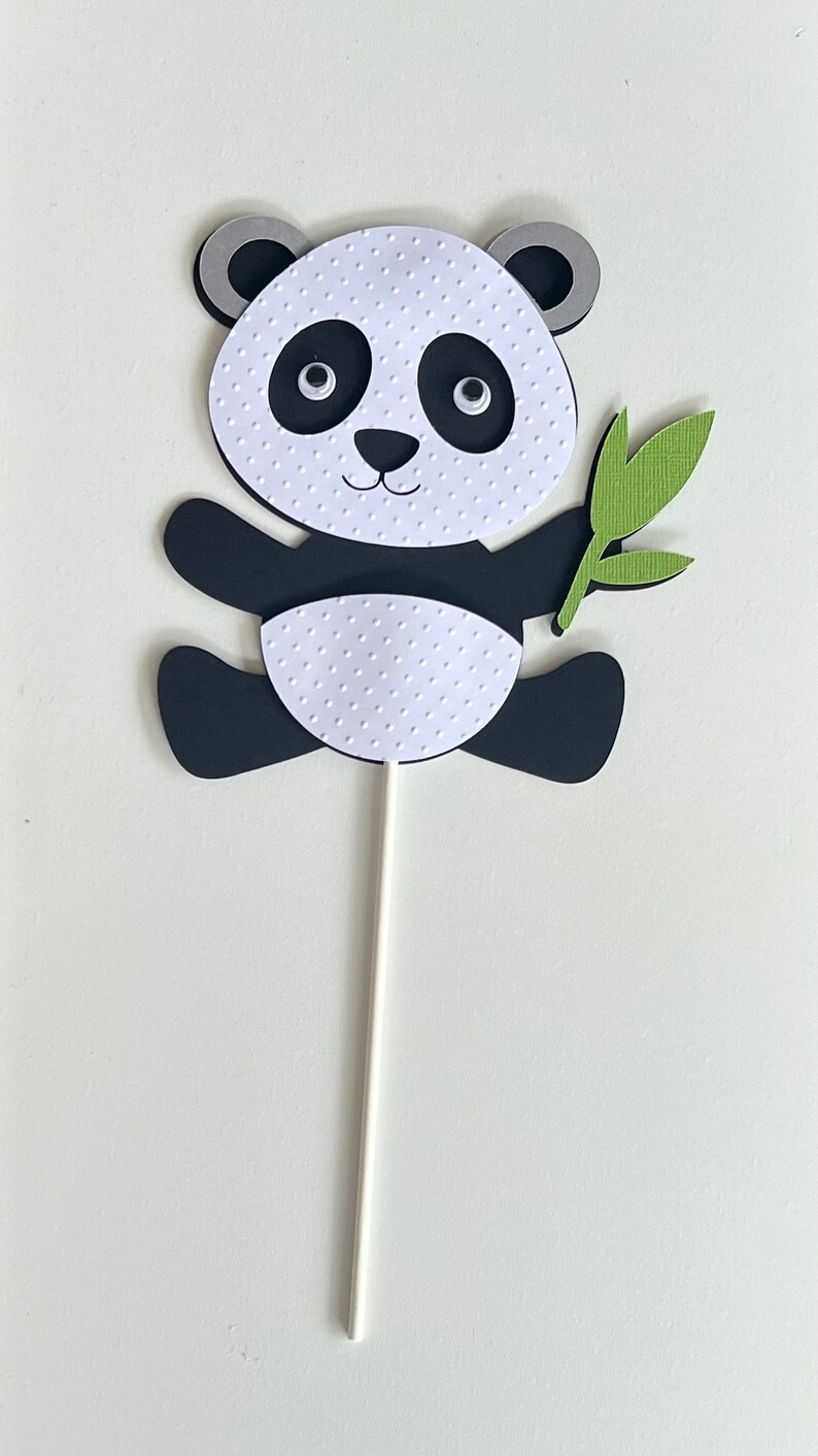 Panda/panda Baby Shower/panda/ Panda Centerpieces Stick/ Panda - Etsy