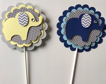 Elephant baby shower centerpiece | Etsy