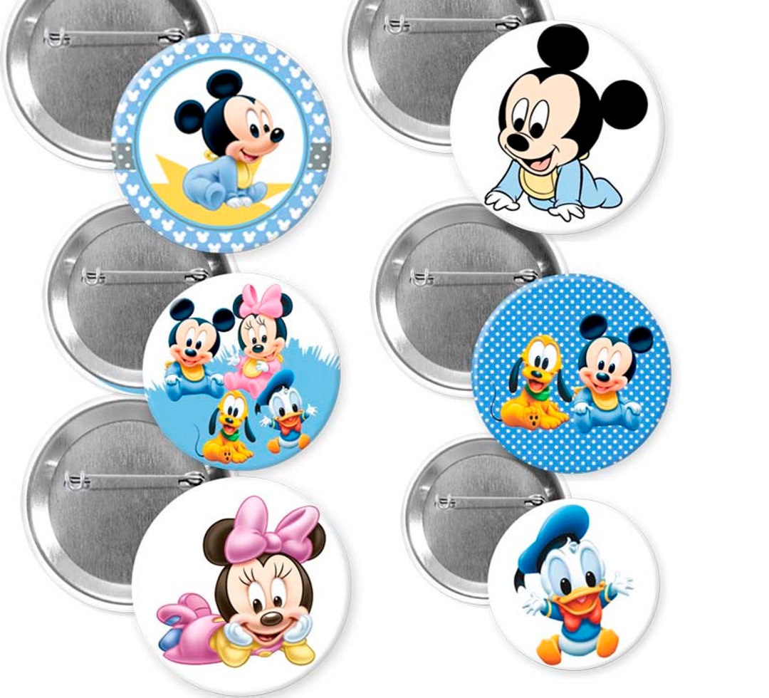 Mickey /mouse Birthday Party/baby Mickey/pins Buttons/mouse Buttons ...
