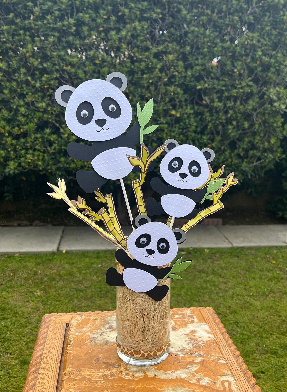 Panda/panda Baby Shower/panda/ Panda Centerpieces Stick/ Panda - Etsy