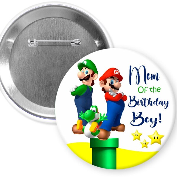 Mario Pins - Etsy