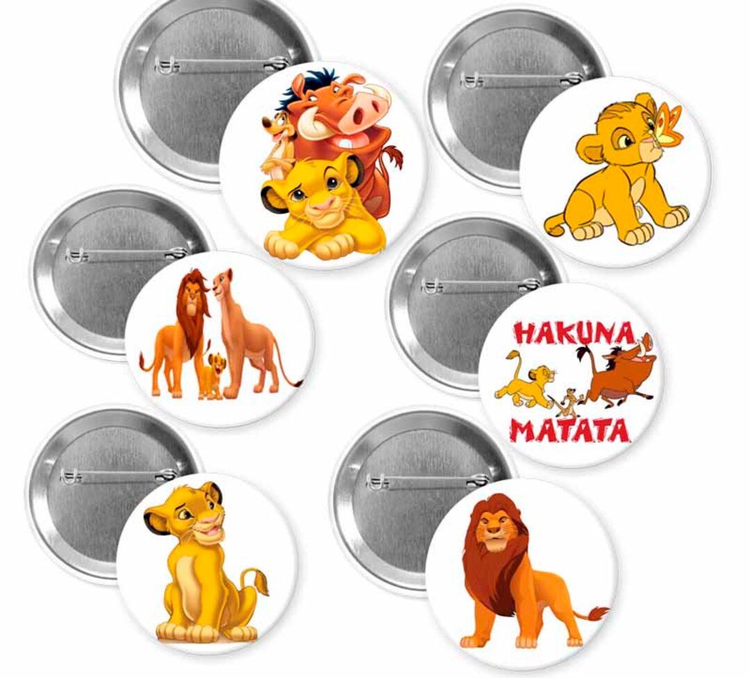 Lion King/little King/baby Lion/pins Buttons/lion King Pins Buttons - Etsy