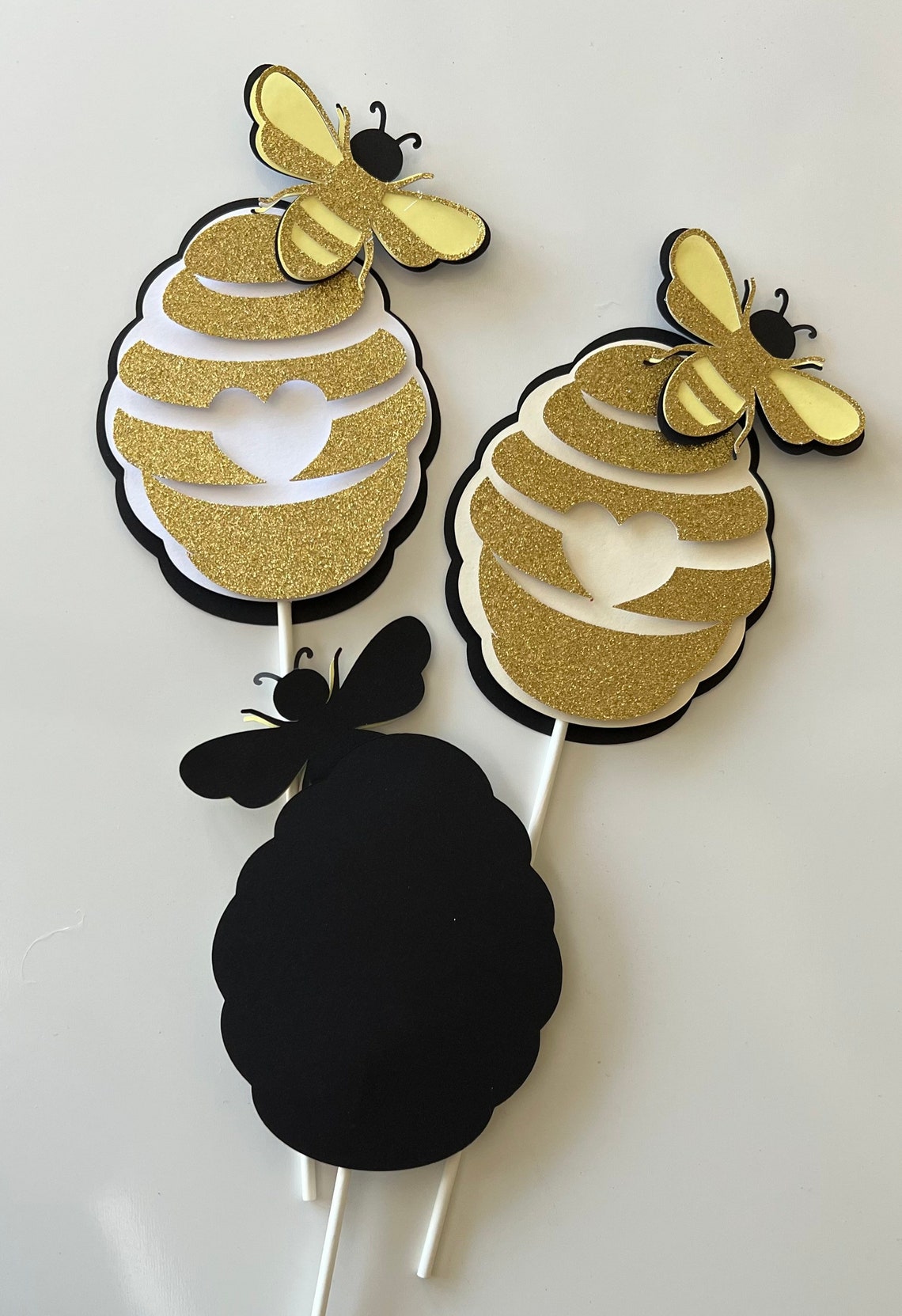 Honey Bumble Bee/ Bee Centerpieces Stick/ Bee Decoration/ Bee - Etsy