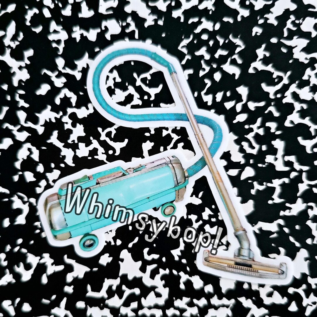 STICKER - Vintage Vacuum - Etsy