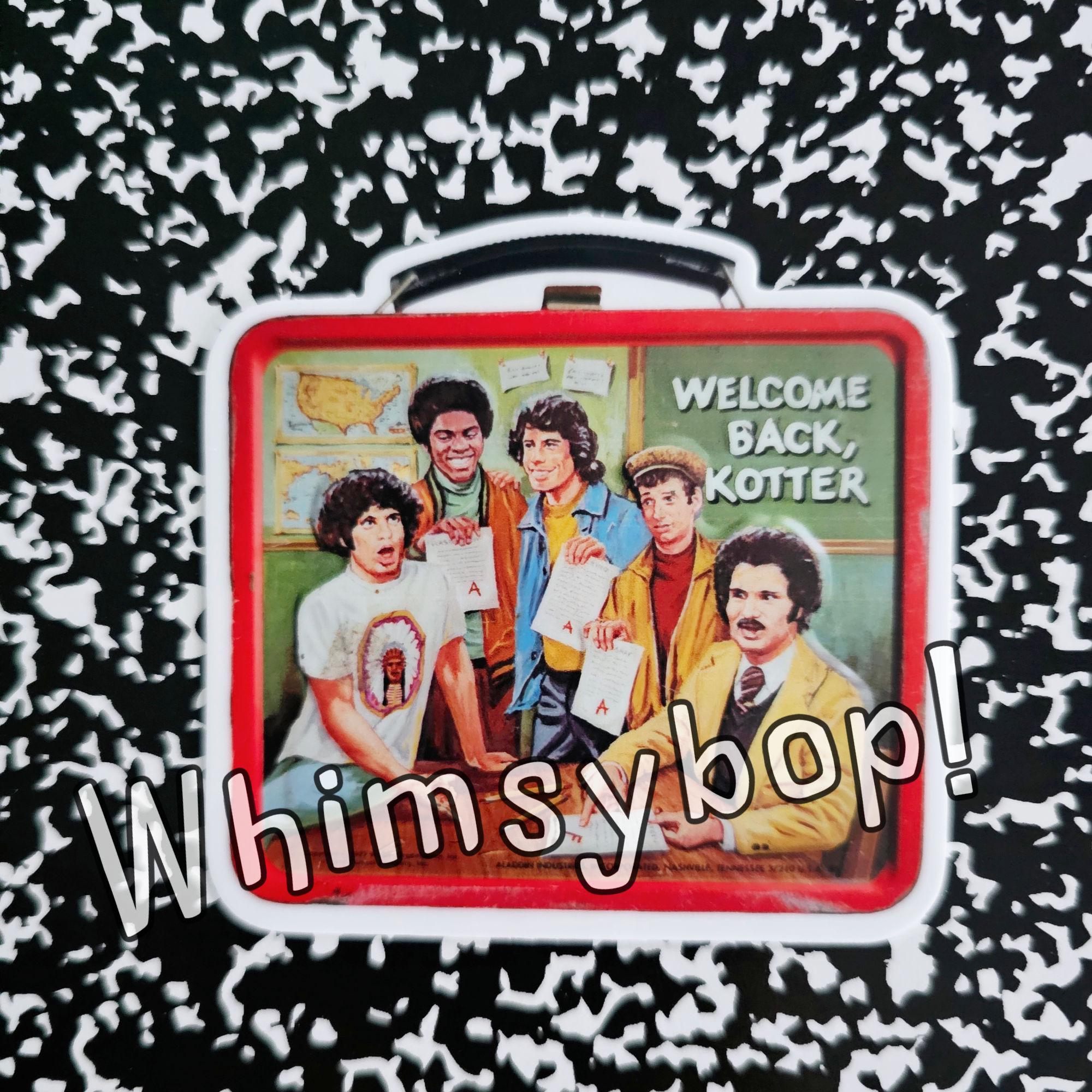 STICKER - Vintage Welcome Back Kotter Lunchbox - Etsy