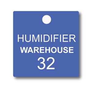 Engraved Equipment Tags, Conduit Tags, Key Tags, Plastic Tag, Round ...