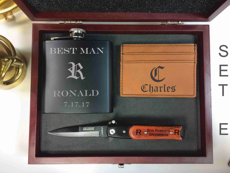 Best Man Proposal Box Best Man Gifts Wedding Gifts - Etsy