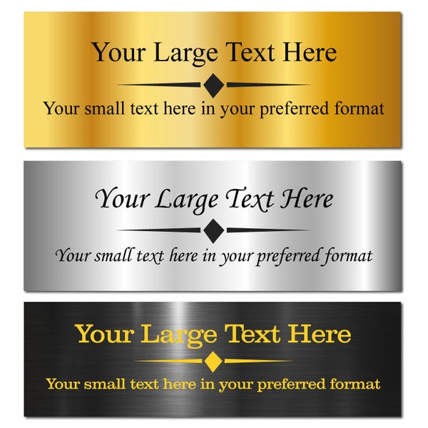 Buy Self Adhesive Engraved Name Plates Online In India - Etsy India