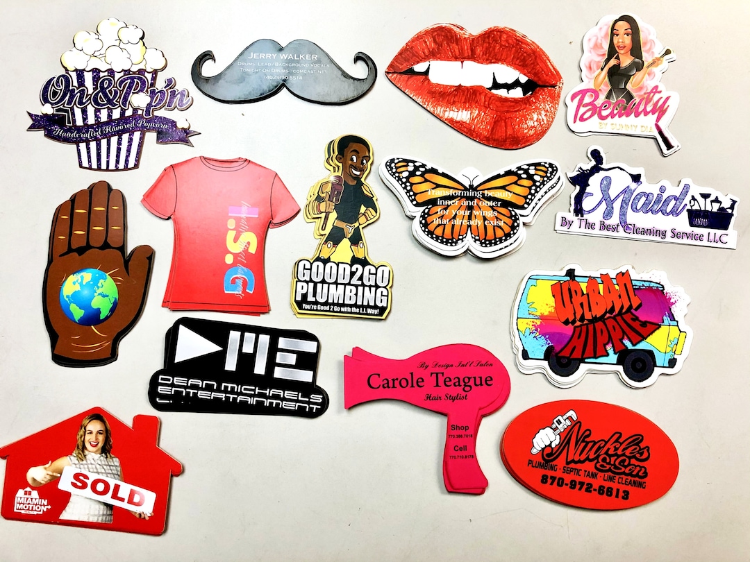 Custom Shape Stickers, Business Stickers, Die Cut Stickers, Unique ...