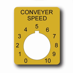 Engraved Industrial Tags, Engraved Legend Plates, Push Button Tags ...