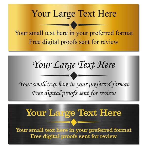 Custom Plaques - Etsy