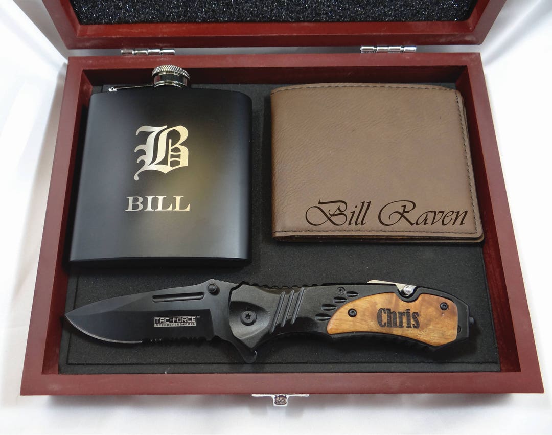 Usher Gift, Usher Gift Set, Usher Gift Box, Personalized Knife, Usher ...