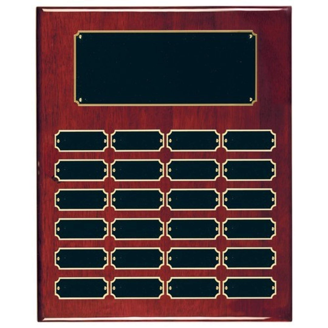 Perpetual Plaque Award, 24 Plates, Multiple Name Plates, Perpetual ...
