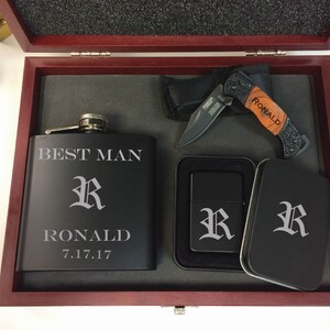 Usher Gift, Usher Gift Set, Usher Gift Box, Personalized Knife, Usher ...