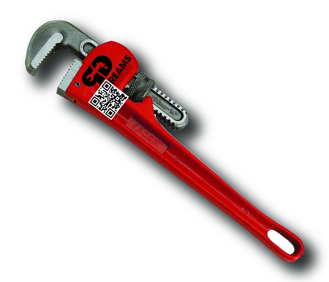 Wrench Business Cards QR Code, Mechanic Business Cards, Die Cut ...
