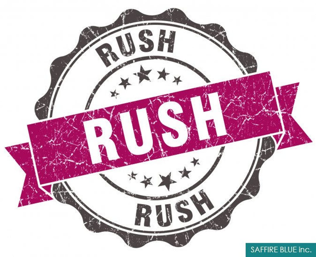 RUSH PROCESSING - Etsy