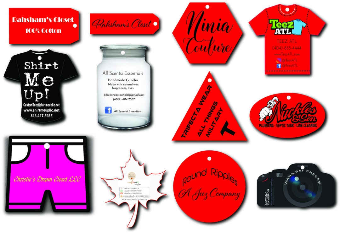 Custom Hang Tags, Die Cut Hang Tags, Clothing Hang Tags, Fabric Tags ...