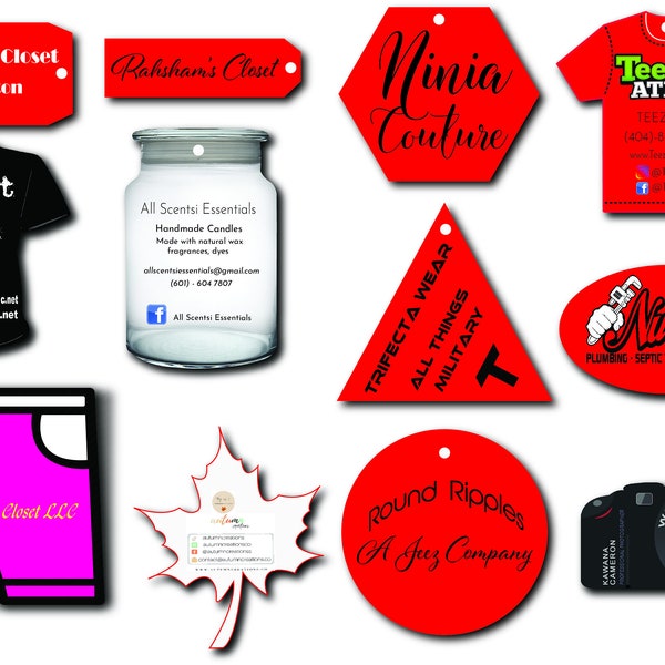 Die Cut Hang Tags - Etsy