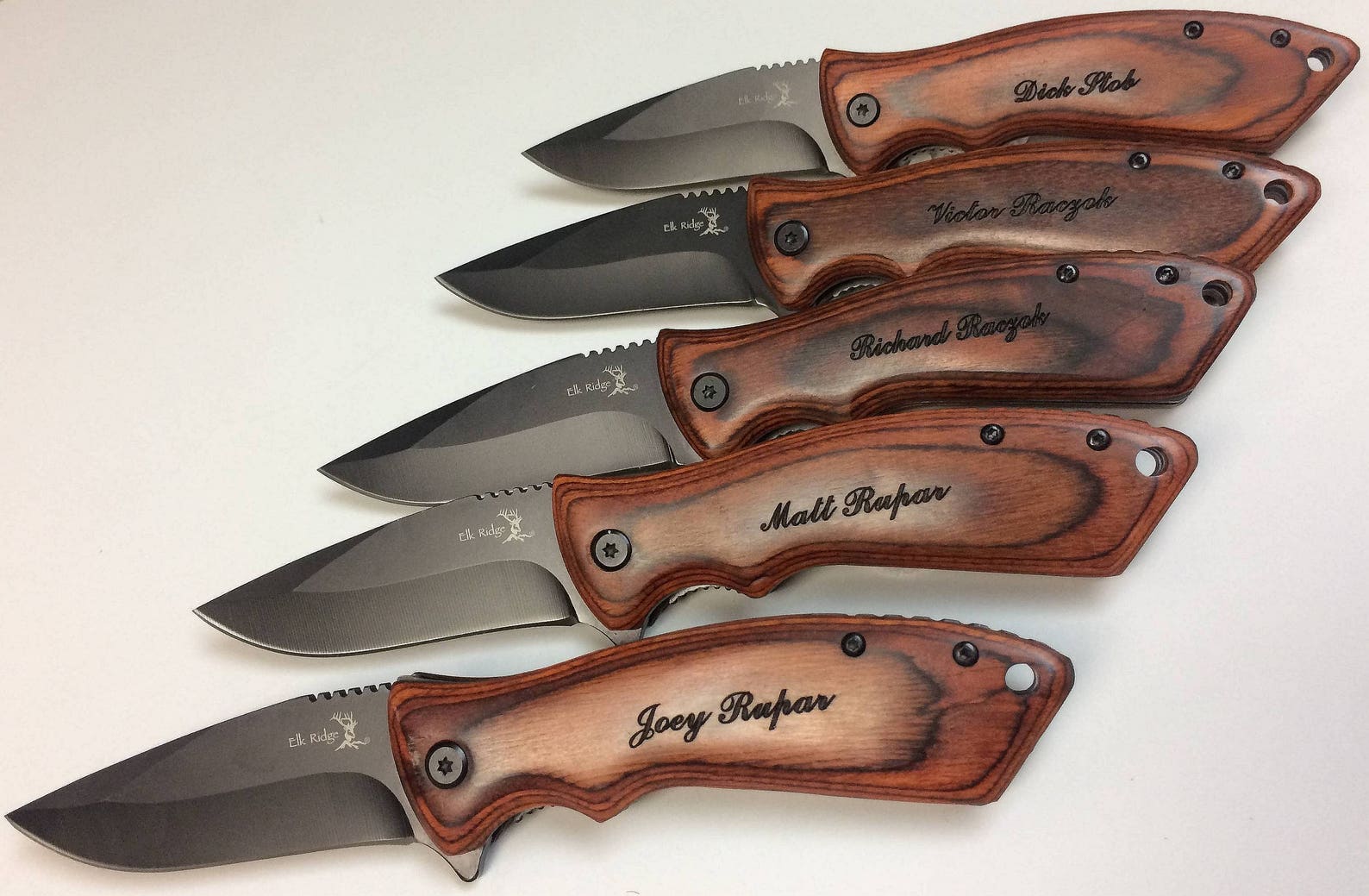 Set of 8 Personalized Pocket Knives Groomsmen Gifts | Etsy