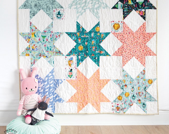 Simple Sawtooth Star Quilt Pattern Digital PDF - Etsy