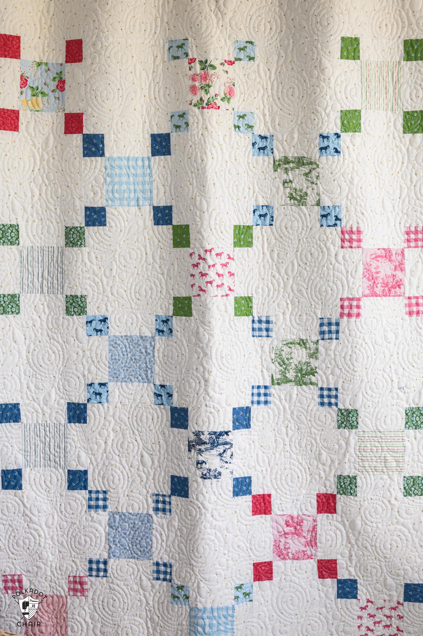 Blue Ribbon Shortcut Quilt Pattern | Digital PDF Quilt Pattern by ...