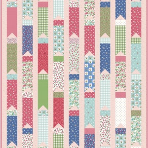 Breezy Bunting Quilt Pattern | Digital PDF Pattern by Melissa Mortenson ...